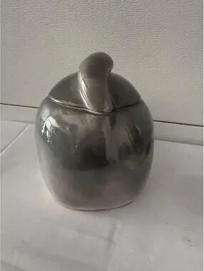 Other | Vintage Grey Ceramic Cat Cookie Jar | Poshmark